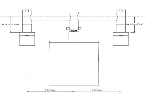 SUMERAIN Wall Mount Waterfall Tub Faucet 3 Hole Brushed Nickel Bathtub Faucet, Extra High Flow Rate
