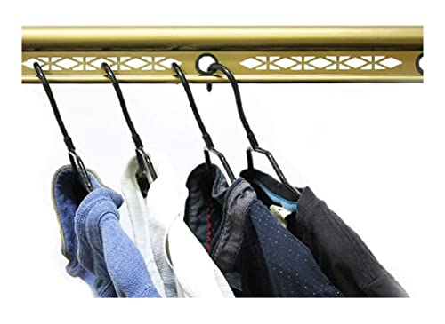 XMCX Clothes Drying Racks Stainless Steel Airer Multifunction Retractable Wall-Mounted Drying Laundry Rack Clothes Hanger Hanging Towel Shelf Easy Storage