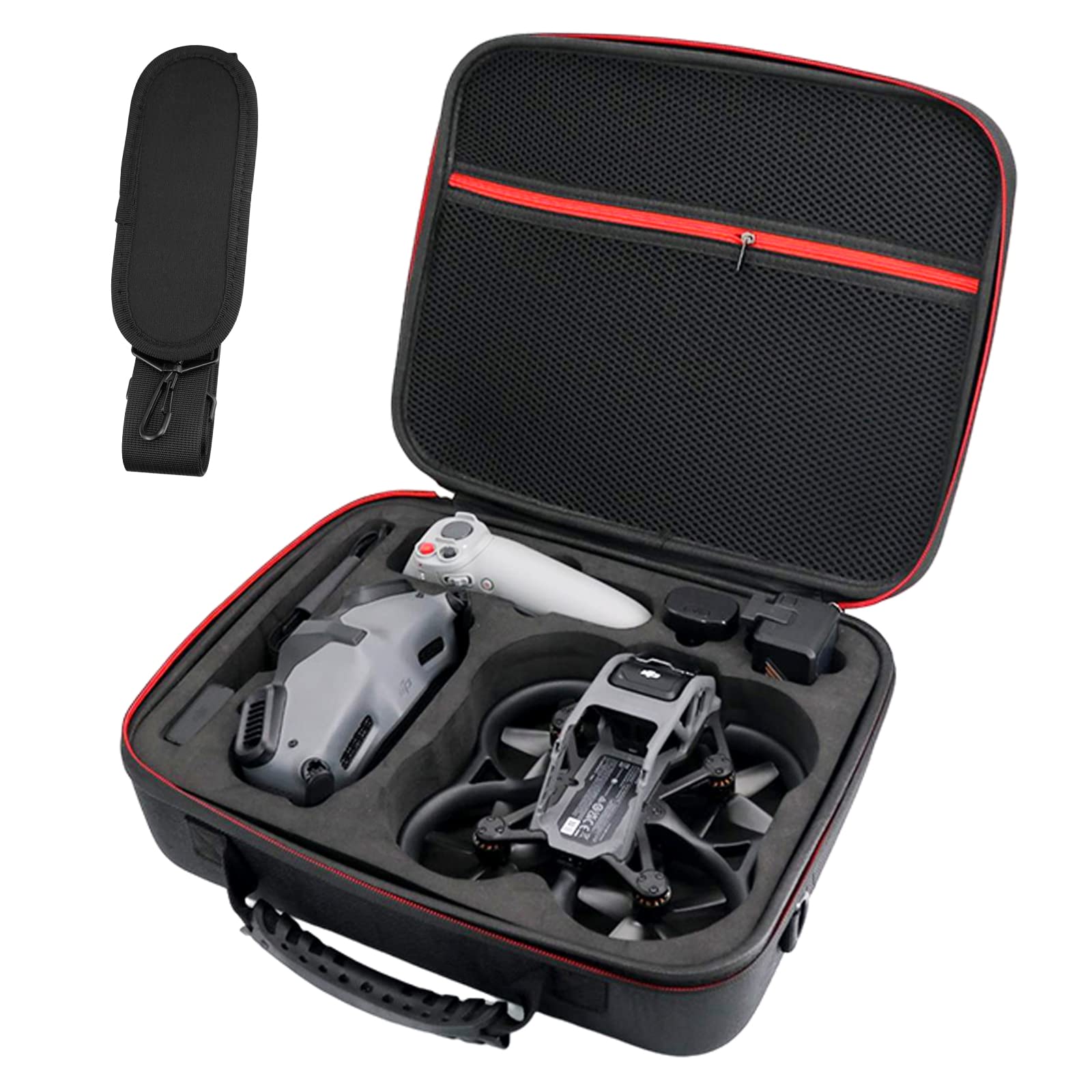 SKYWARDTEL Carrying Case for DJI Avata Portable Waterproof Travel Bag Compatible with Goggles, Batteries, Data Cable and more Drone Accessories with Shoulder Strap