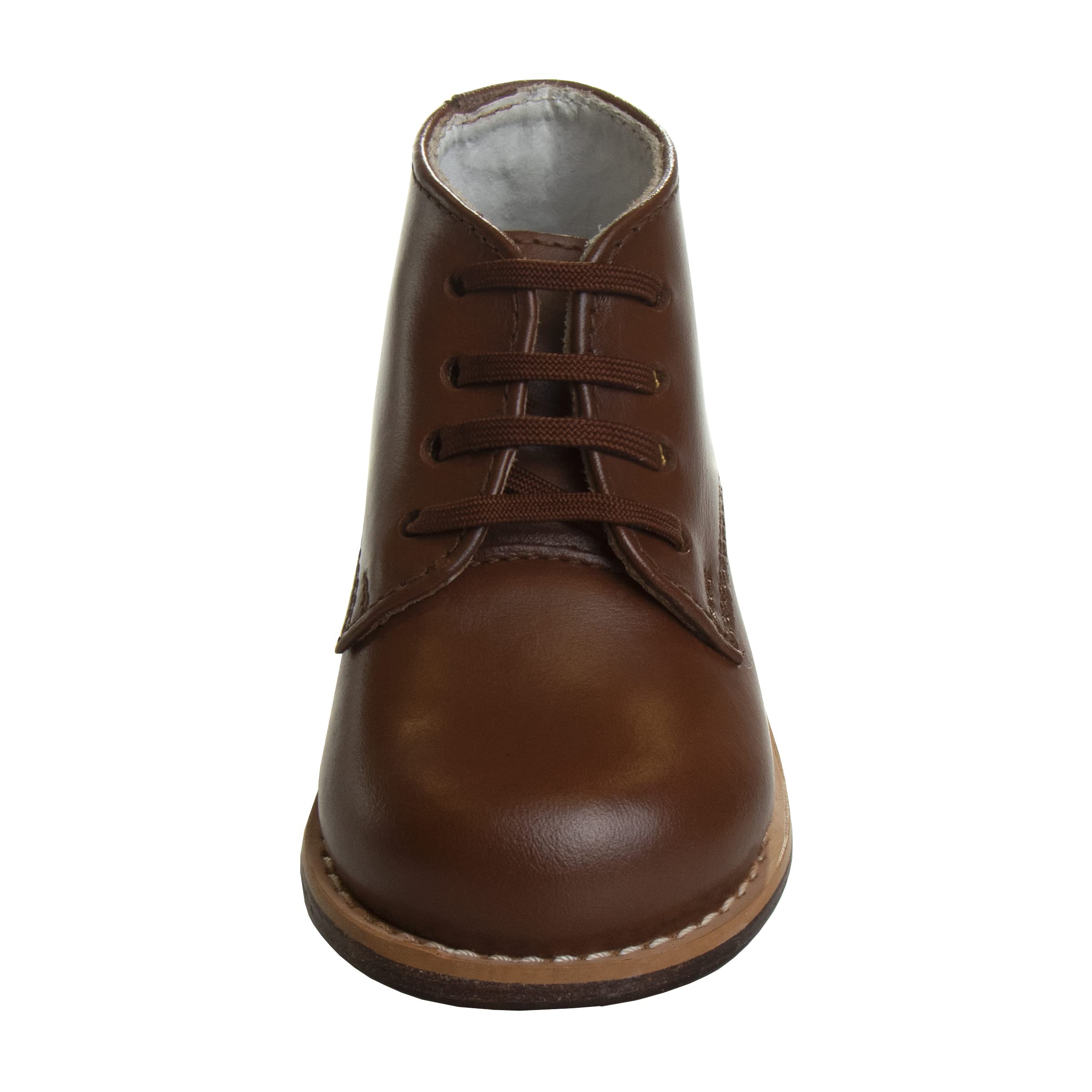 Josmo Baby Unisex Walking Shoes First Walker, Baby First Walker Shoes - Smooth Brown (Size 2.5 Infant)