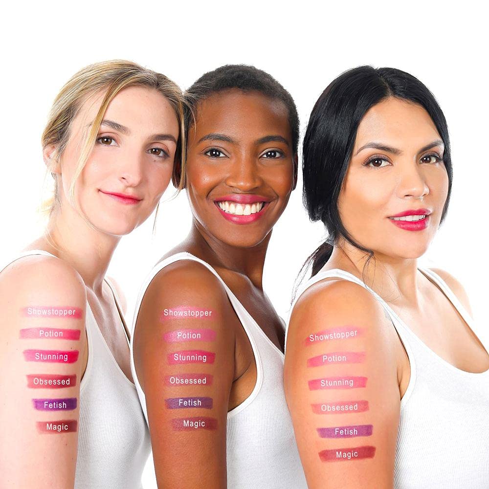 LIQUE Cosmetics Moisturizing Cream Lipstick, Lightweight, Comfortable Formula with Rich Pigment for Visibly Fully Lips and All-Day Wear, Magic, 0.11 Oz.