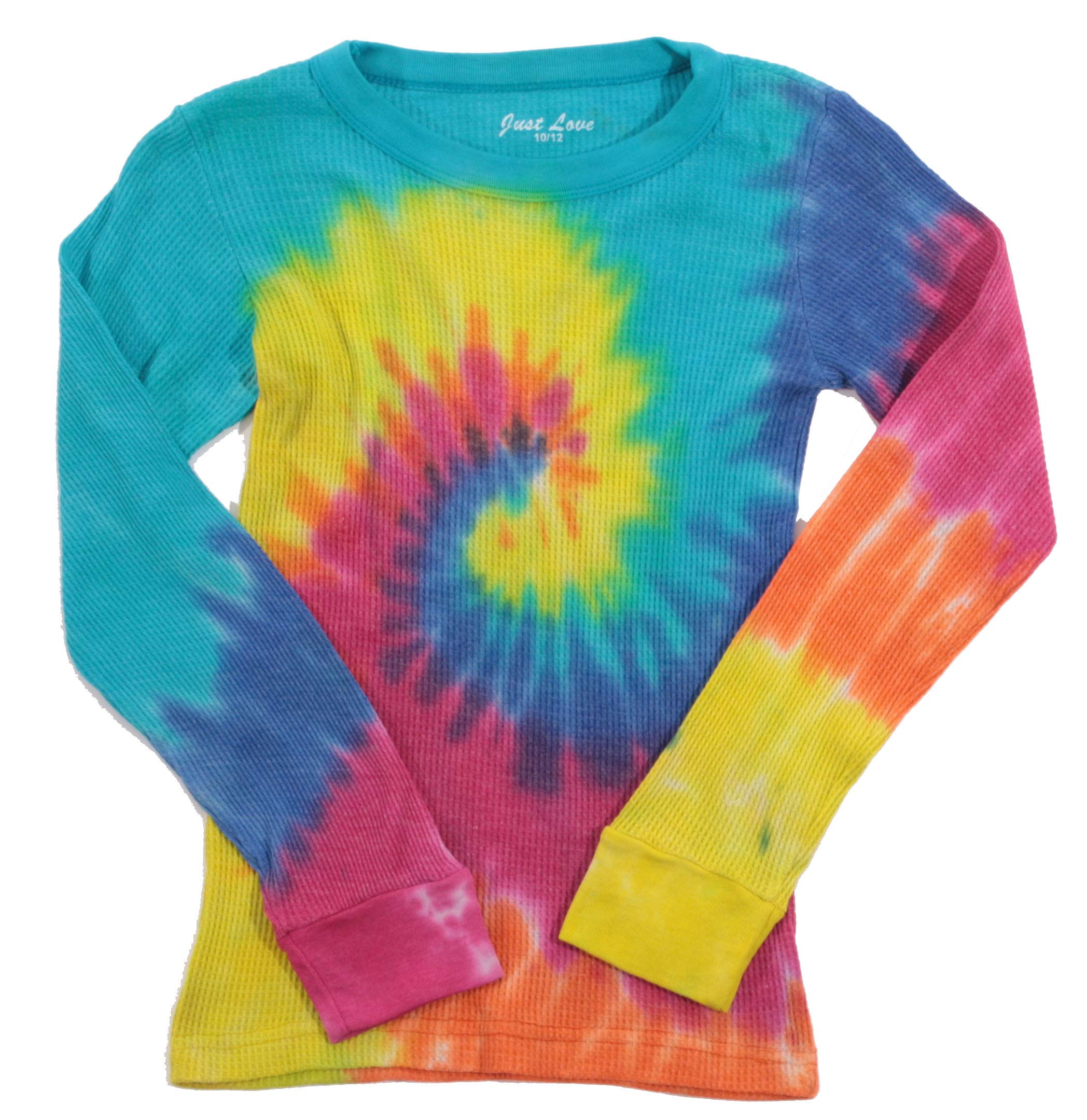 Just Love Girls Tie Dye Two Piece Thermal Underwear Set 95461-10364-14-16