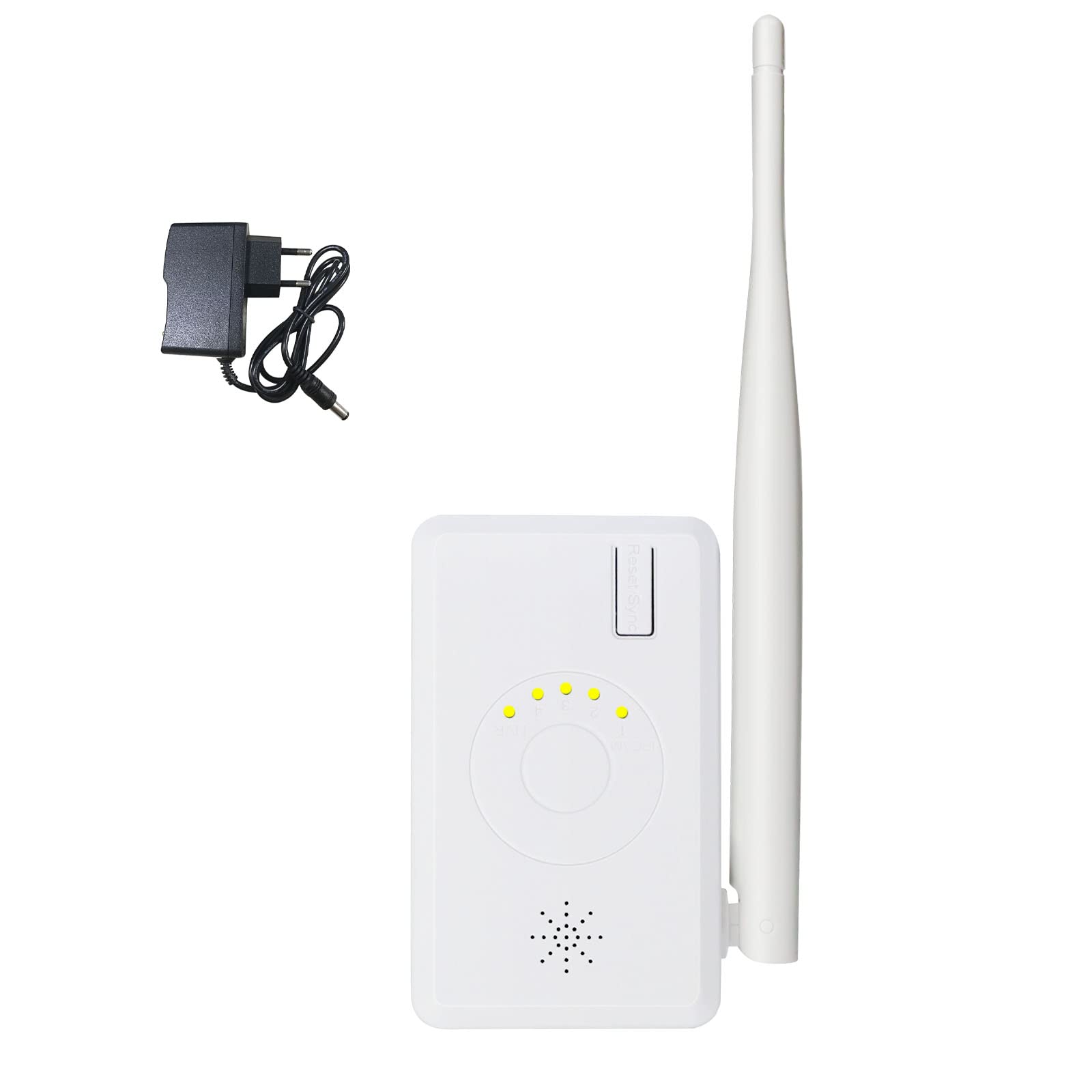 STOXTAR WiFi Repeater, Range Extender for Wireless Security Camera System, Indoor, 2.4Ghz, DC12V Power Cord