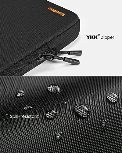 tomtoc 360 Protective Laptop Sleeve for 13-inch MacBook Air M2/A2681 M1/A2337 2022-2018, MacBook Pro M2/A2686 M1/A2338 2022-2016, Water-Resistant Shockproof MacBook Case Bag with Accessory Pouch
