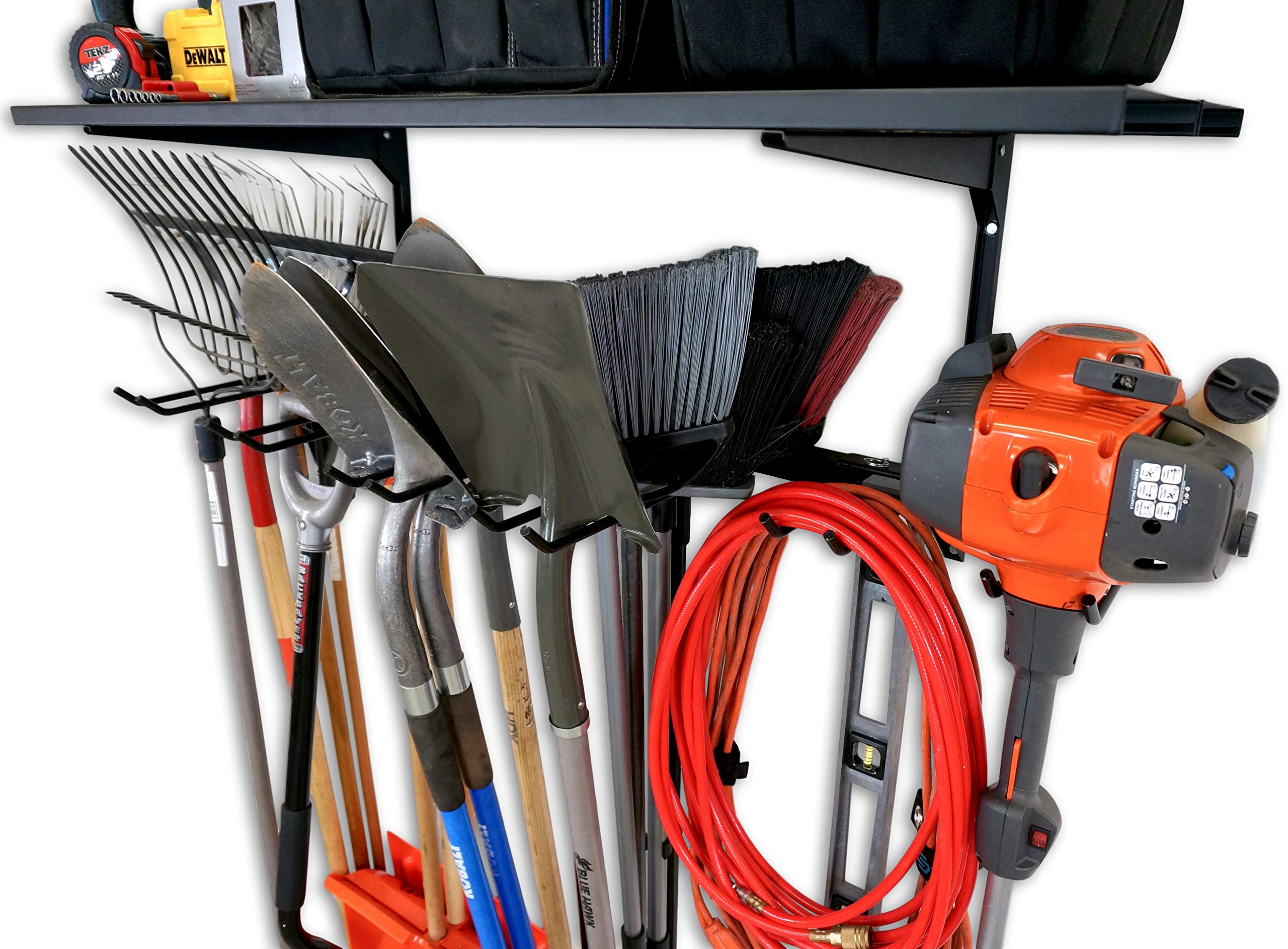 StoreYourBoard Tool Max Garage Storage Rack Shelf, Adjustable Wall Mount Organizer, Heavy Duty Holds 300 lbs