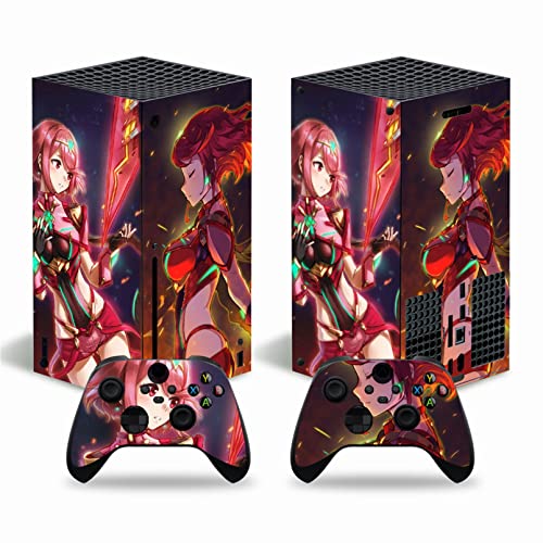 Top factory Skin Decal Protective Vinyl Skin Decal Cover for Series X Console Skins Wrap Sticker with Two Free Wireless Controller Decals 43319 Decal