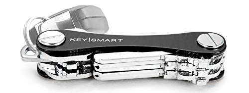 KeySmart Classic - Compact Key Holder and Keychain Organizer (up to 14 Keys, Blue)
