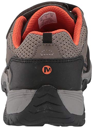 Merrell unisex child Moab Voyager Low Alternative Closure Hiking Shoe, Gunsmoke, 11 Big Kid US