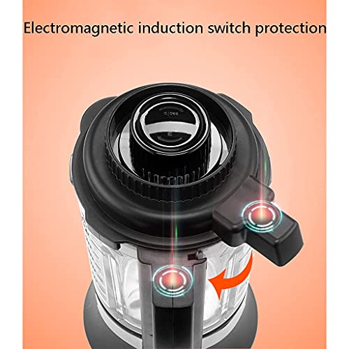Professional Countertop Blender with 1000 watt Base, Smart Touch Panel Wall Breaking Machine,1750ml for Frozen Drinks and Smoothies Thickened Glass,Overheating Protection(2 Colours) ZJ666