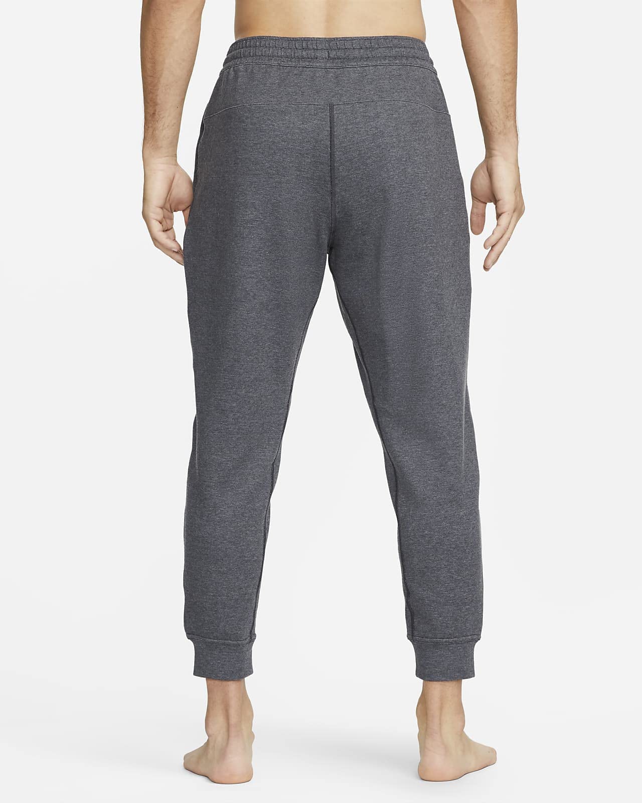 Nike Men's Yoga Dri-FIT Fleece Pants (as1, Alpha, l, Regular, Regular, Dark Grey)