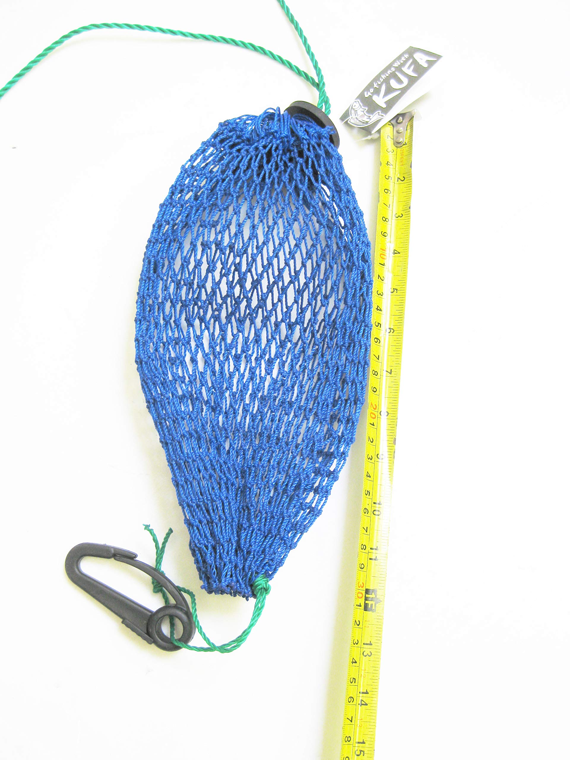 KUFA Sports 30"x12" Stainless Steel Crab Trap & Accessories Combo (CT120+CAQ14+ZIN)
