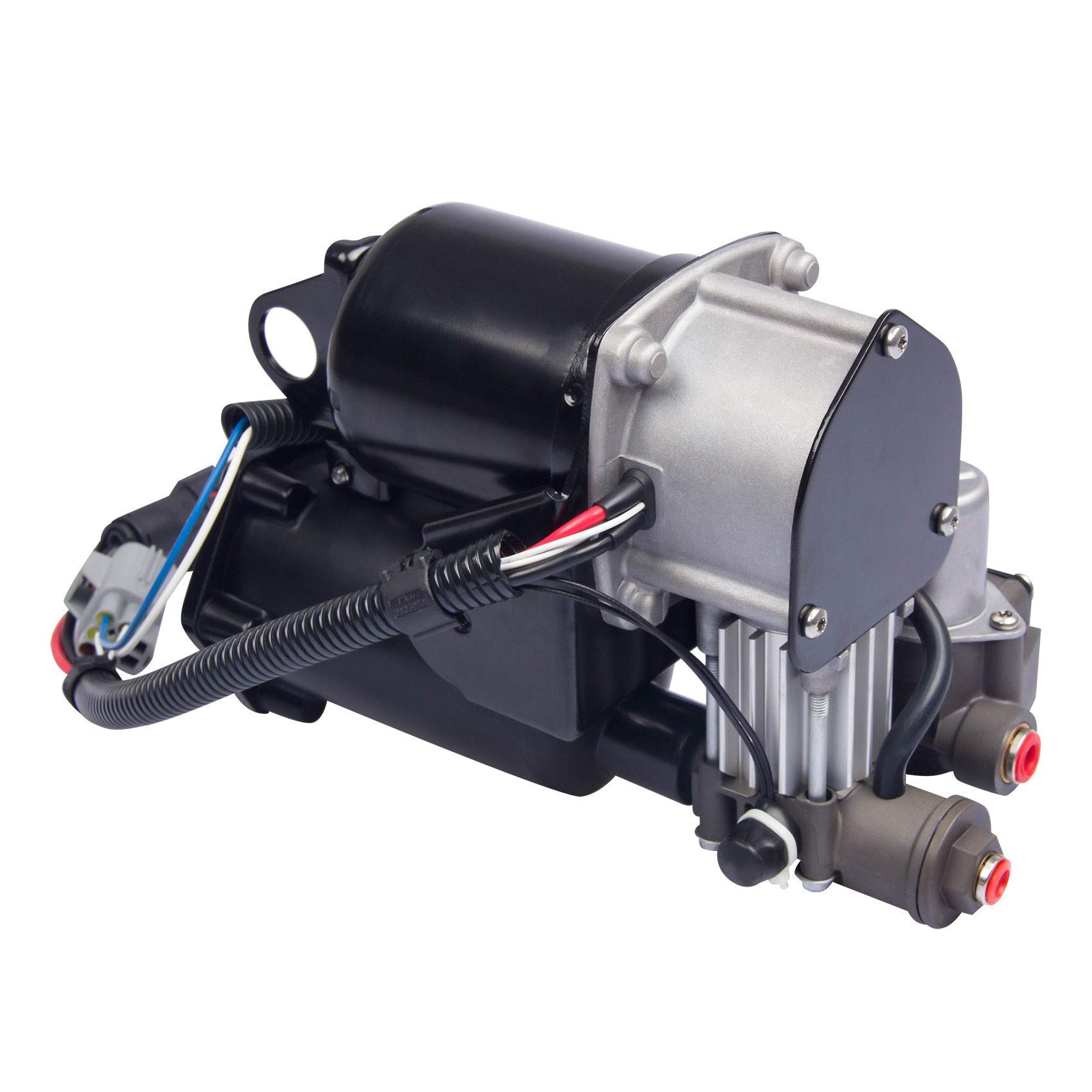 LR023964 Air Suspension Compressor Pump Compatible with Land Rover LR3 LR4 Range Rover Sport for Hitachi 6 Pins LR015303