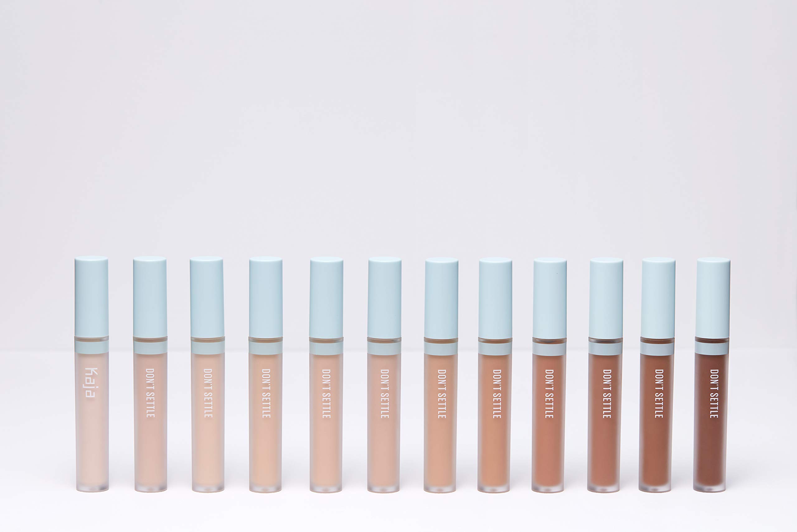 Kaja Liquid Concealer - Don't Settle | Buildable, Lightweight, Light-to-medium Coverage, Color-correcting, 06 Boba Tea, 0.21 Oz