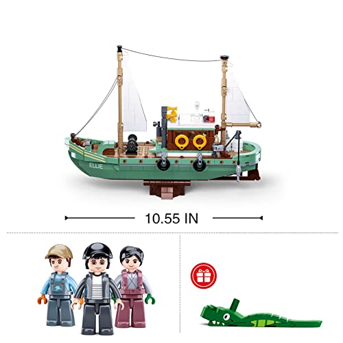 Sluban MODELBRICKS-Fishing-Boat 610pcs