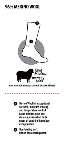 J.B. Field's Wool Weekender 96% Merino Wool Non-binding Casual Socks (3 Pairs) (Large (8-12 Shoe), Assorted (Lt. Brown/Mid-Grey/Natural))