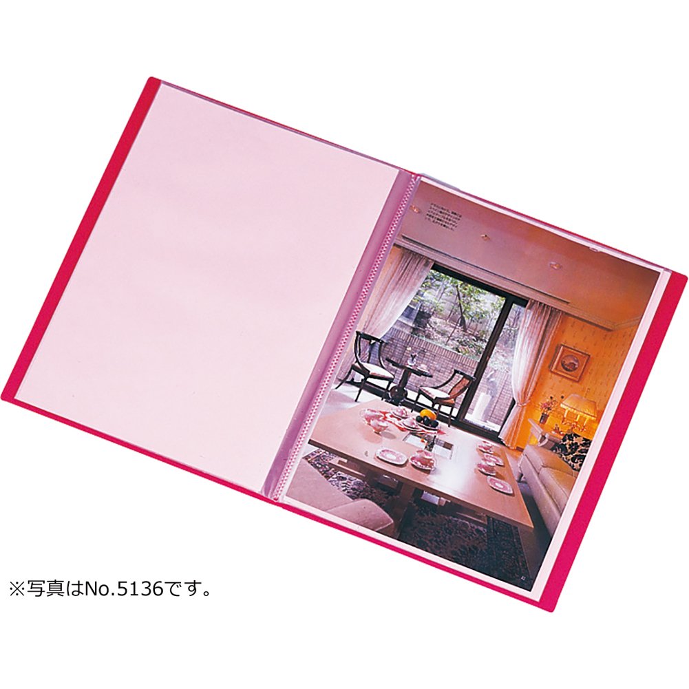 King Jim clear file SE A4S 60P 5136-3 blue