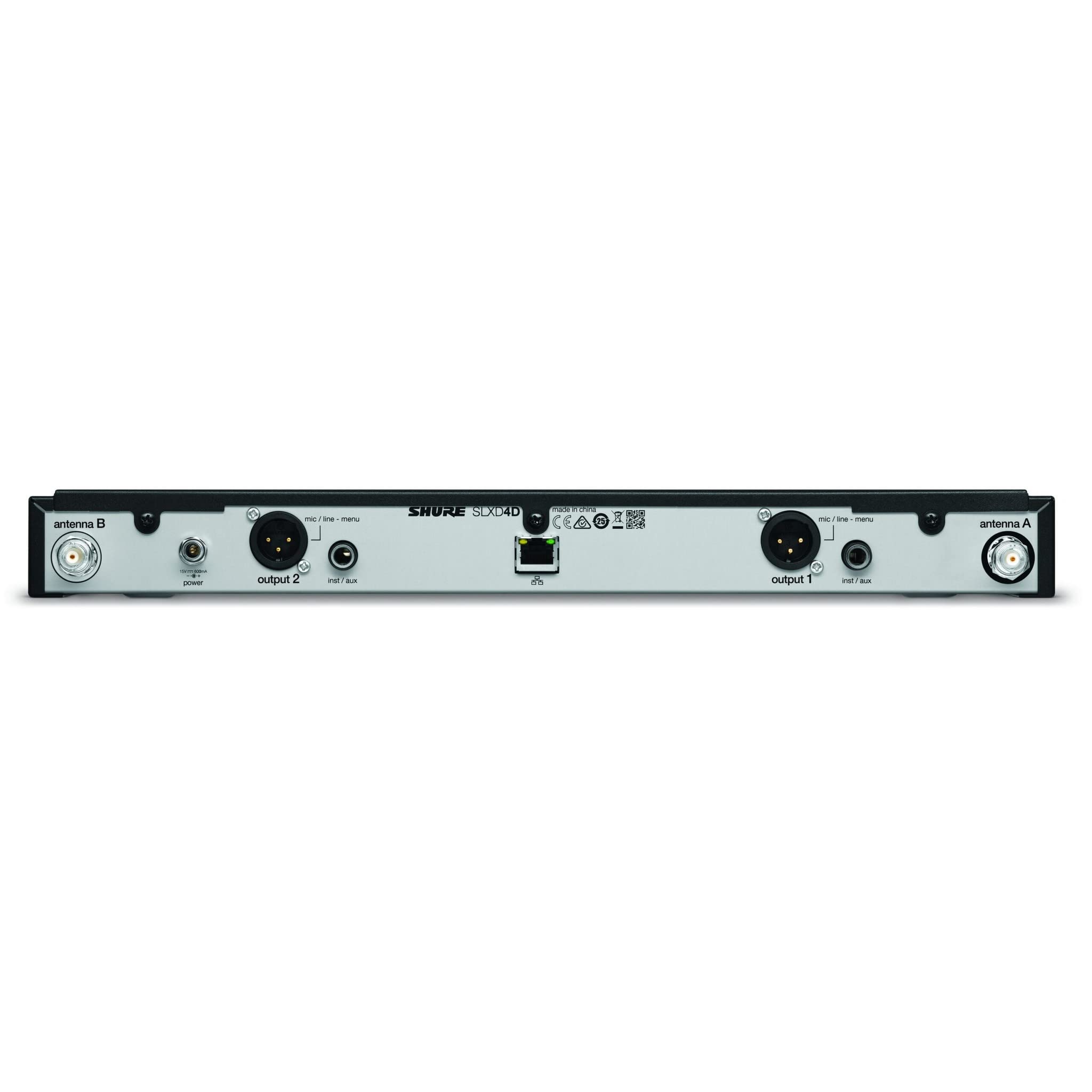 Shure SLXD2/B87C and SLXD4D Wireless Handheld Microphone System, G58 470-514 MHz
