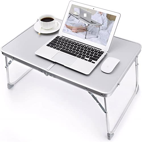 TREXD Lifting Computer Desk Rolling Table Desk with Adjustable Height Laptop Notebook Swivel Desk with 5 Wheels Leg Table (Color : D, Size