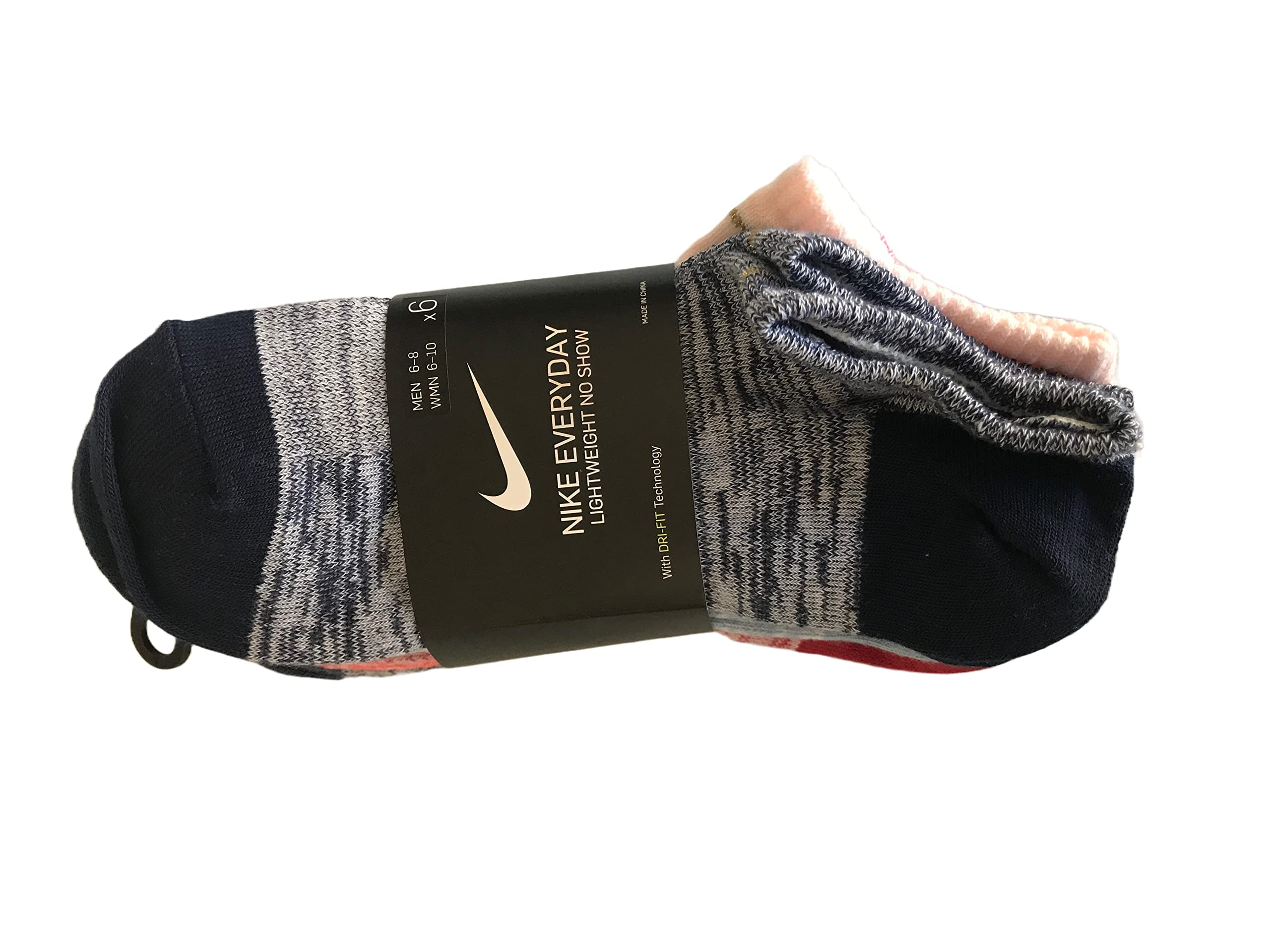 Nike WOMEN Lightweight No-Show Training Socks 6 Pack
