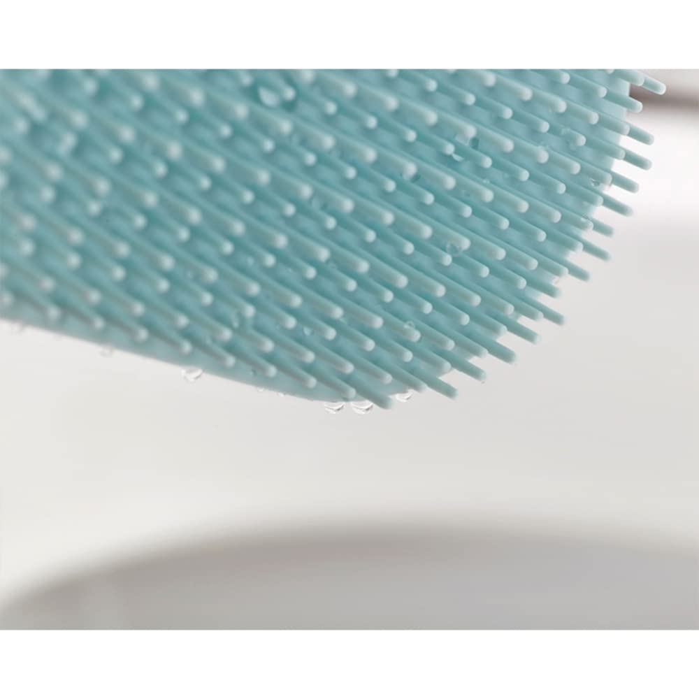 Joseph Joseph 70506 Flex Toilet Brush with Slim Holder Flexible Anti-Drip, Blue, 8.6 x 43.1 x 12.3 cm