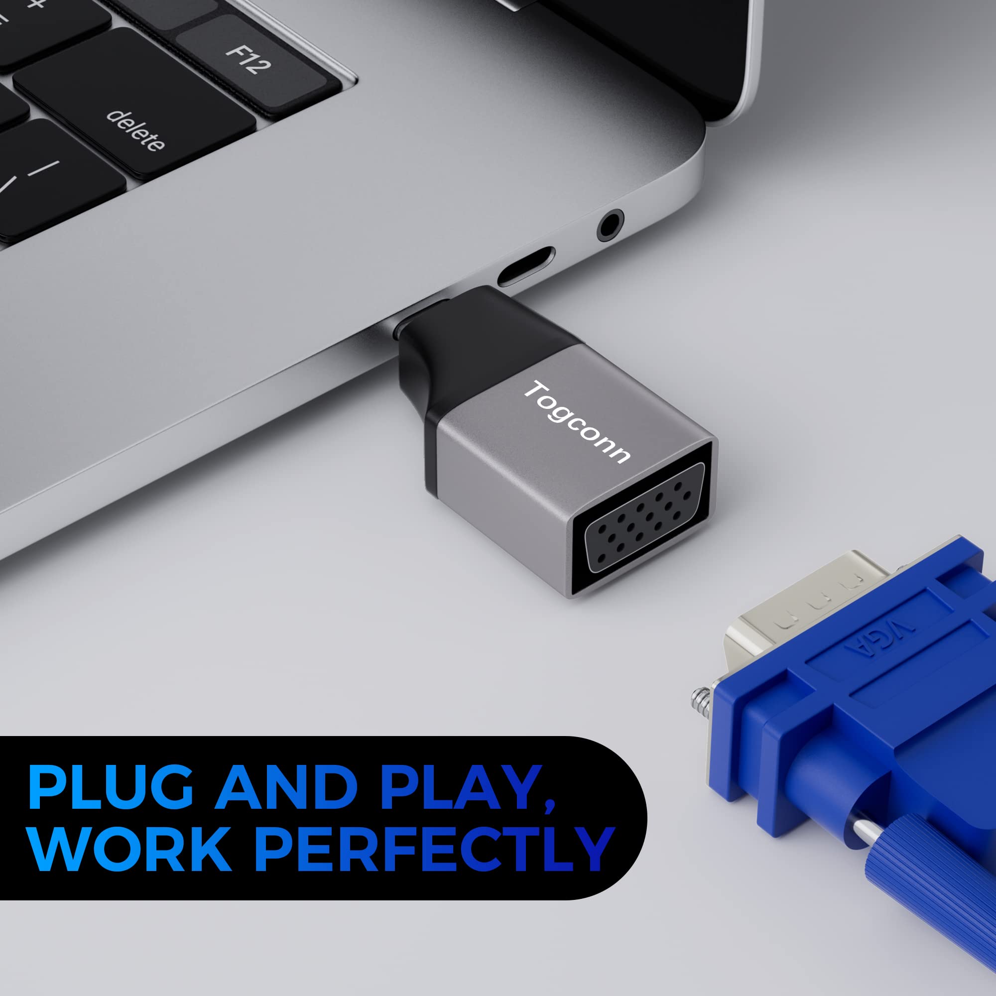 Togconn USB C to Ethernet Adapter, Portable USB C to 1000 Mbps Gigabit LAN Network Adapter RJ45 Internet Adapter Compatible with MacBook Pro 2022 2021, MacBook Air, Dell XPS and More