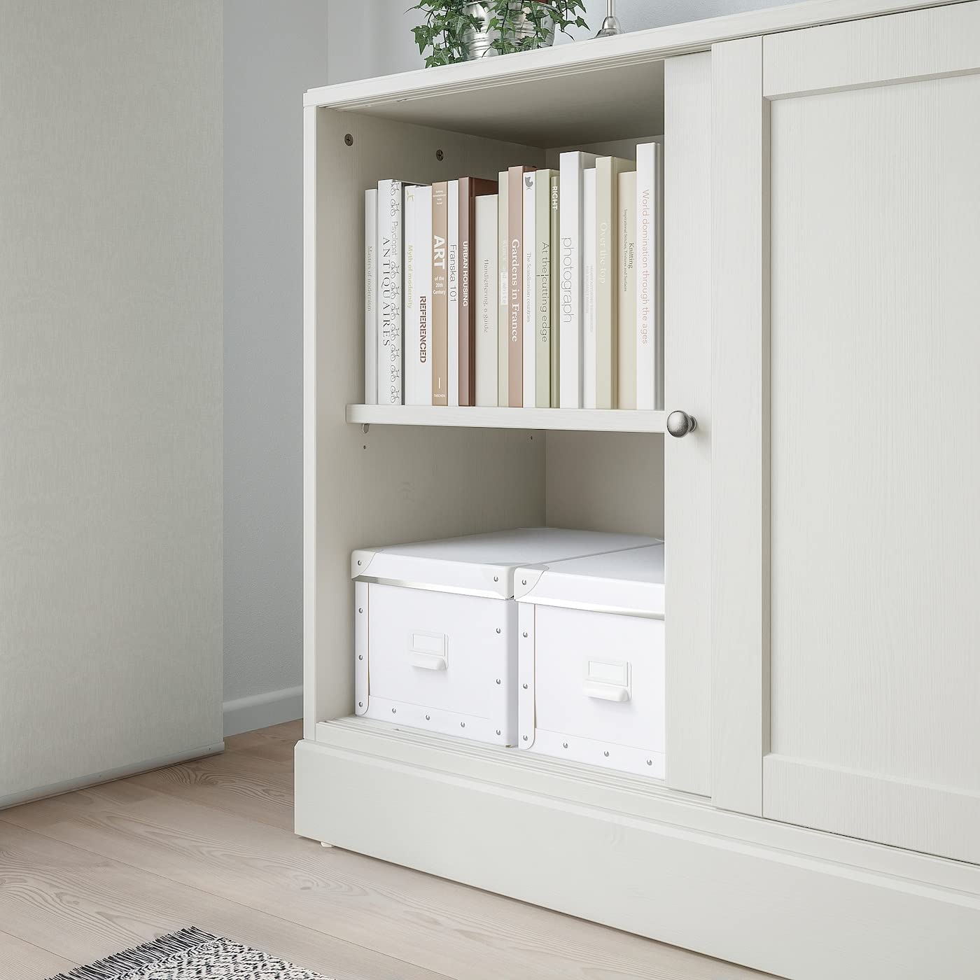 Ikea Havsta Cabinet with Base White 703.886.20