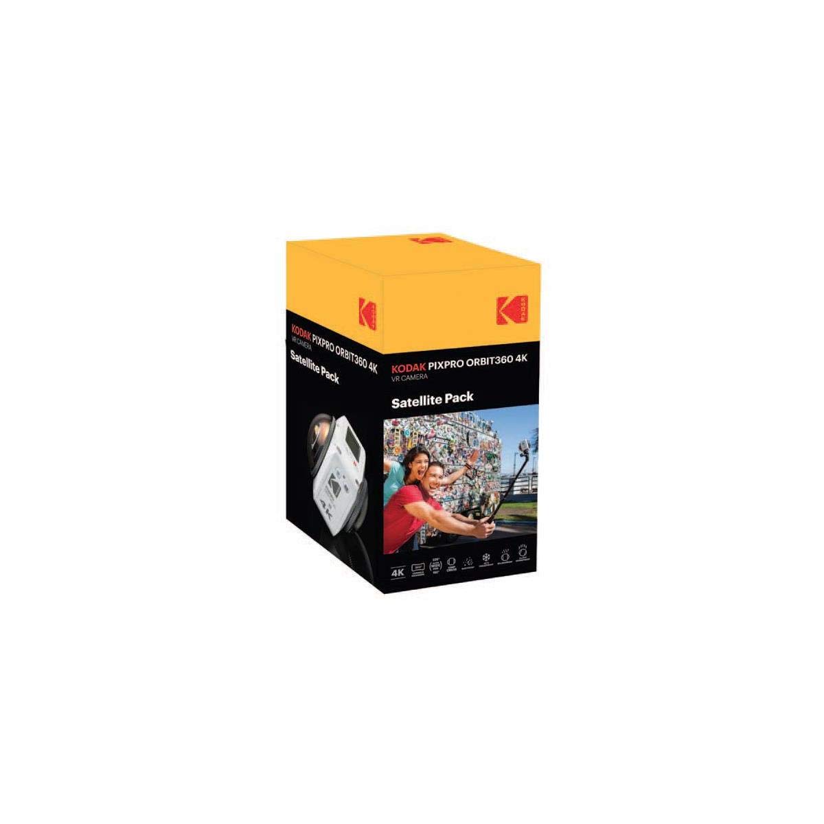 Kodak ORBIT360_4K-WH3 PIXPRO ORBIT360 4K 360° VR Camera Satellite Pack, White