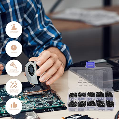 SOLUSTRE Laptops SSD Laptop 1 Set Computer Screw Countersunk Flat Head Machine Screw Self- Tapping Screw Laptop Laptop Computer Laptop Computer Laptop Computer Laptop Computer Laptop Computer