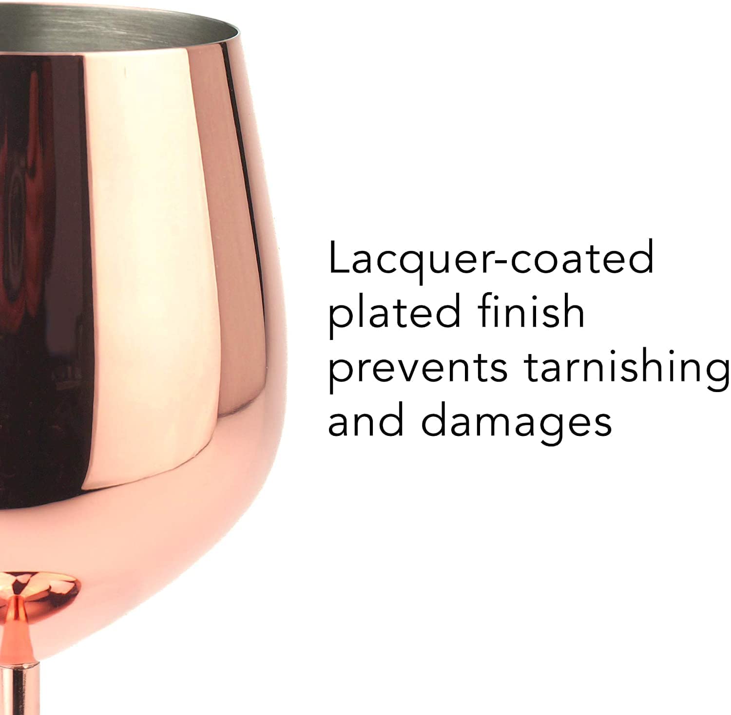 PG Bundle #1 - Moscow Mule Mugs (4pc) and Copper Stainless Steel Wine Glass (4pc)