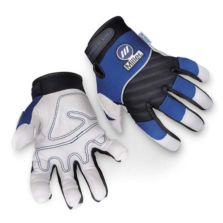 Miller Metalworker Gloves, L 251067 1 Pair per PKG