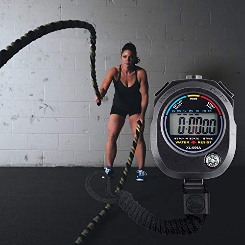 KingL Digital Stopwatch Timer - Interval Timer with Large Display.