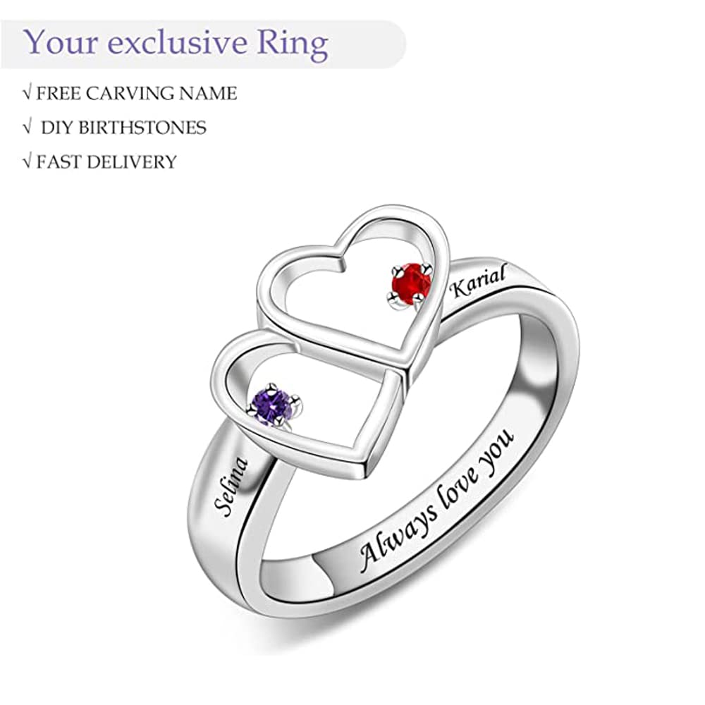 PROESS Personalized Heart Ring