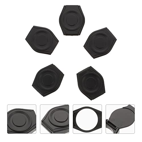 UKCOCO USB Camera Computers Laptops 5pcs Laptop Universal Practical Webcam Caps Covers Peep Blocker Plastic Privacy Tablet Anti Anti-peep Home Black for Camera Cover USB Camera