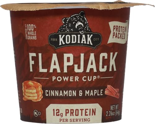 Kodiak Cakes Unleashed Flapjack On The Go Baking Mix, Cinnamon and Maple, 2.25 Ounce