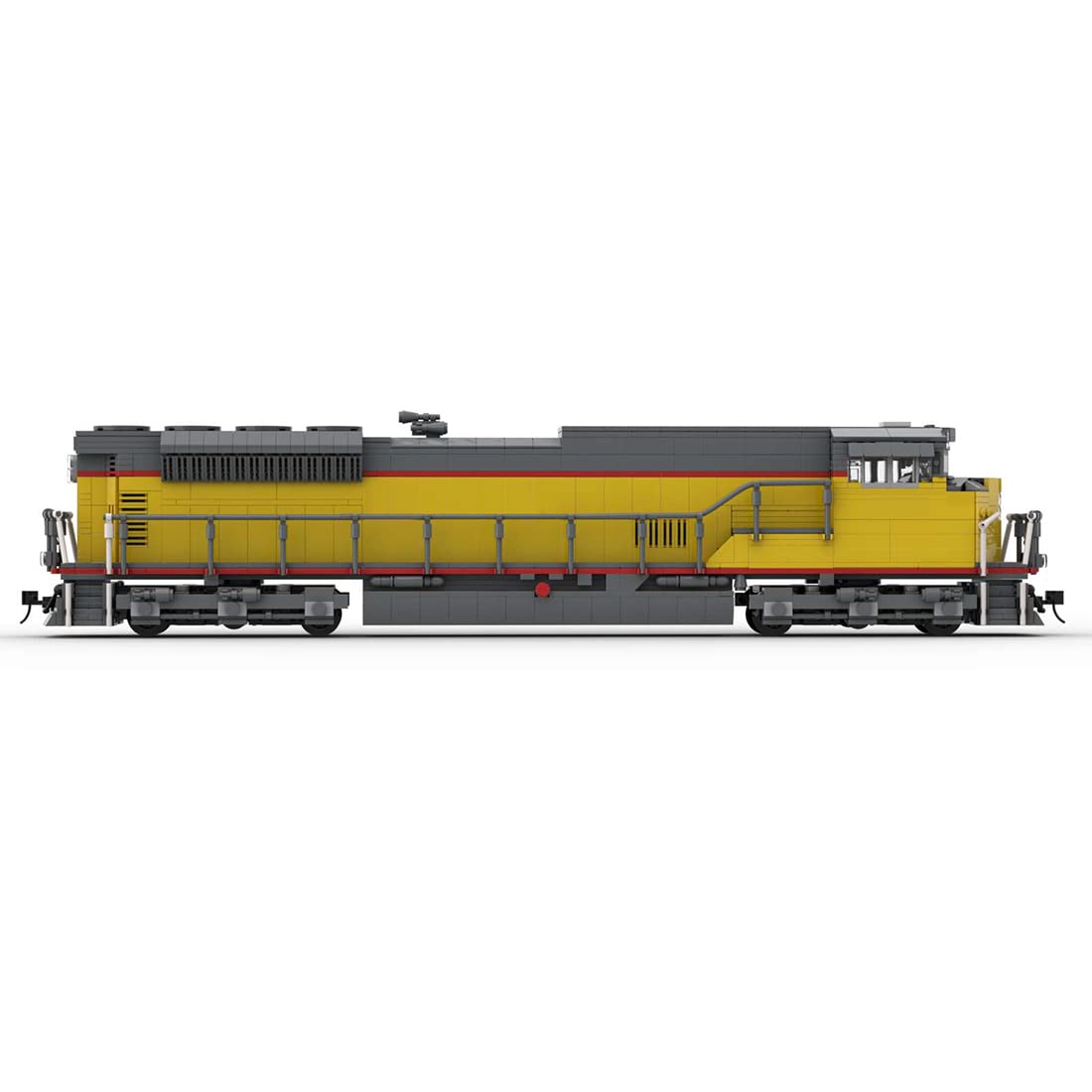 Topoo Big Train Sets RC Steam Locomotive Train Building Kit Express Toy Sets MOC-125311 Model Compatible with Lego Technic City Train - 2262 Pieces