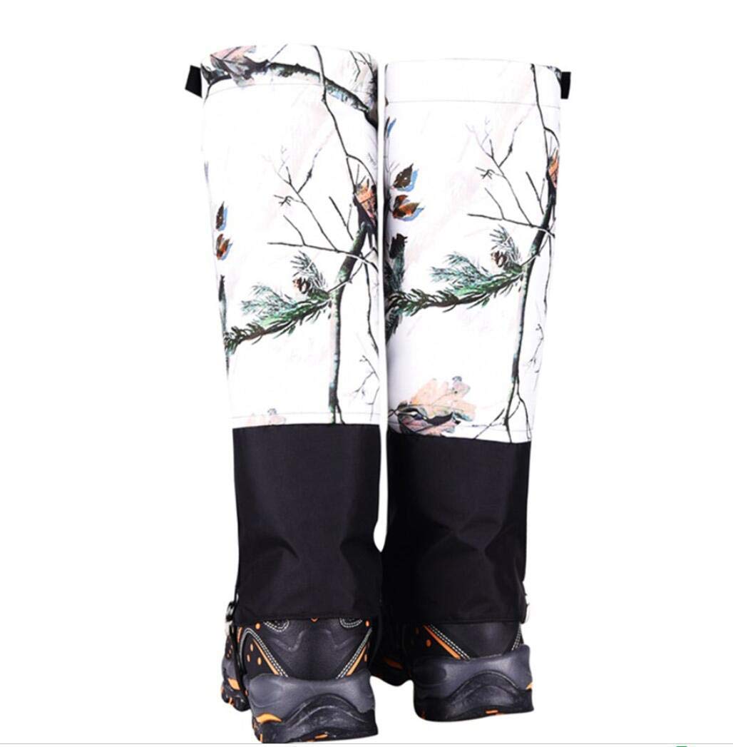Leg Snow Boot Gaiters Waterproof Camo Shoe Covers for Men and Women for Hiking Ski Hunting Climbing