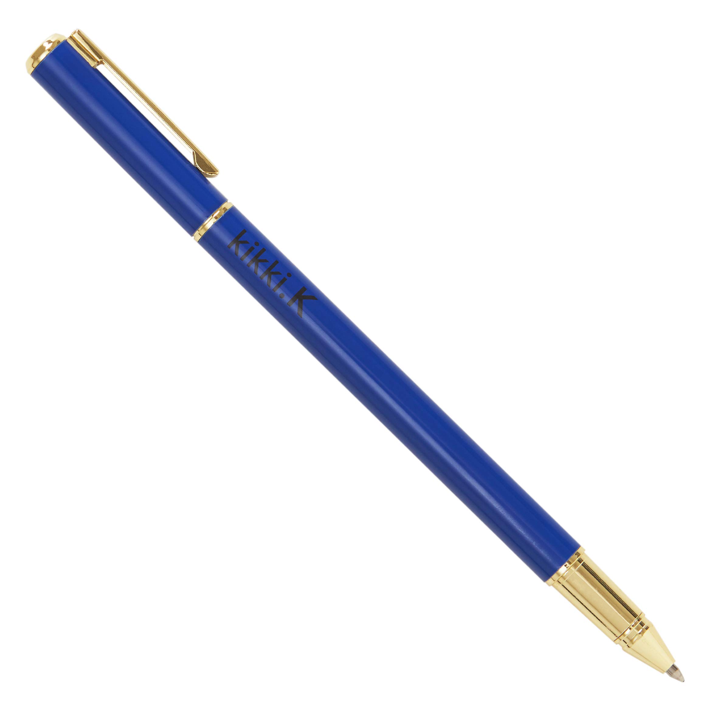 Kikki.K METAL ROLLERBALL PEN ESSENTIALS RANGE COBALT BLUE, 11520301
