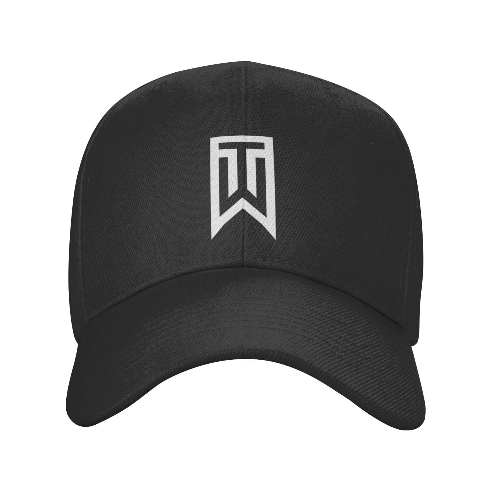 Landrol Tiger Woods Printed Baseball Cap Trucker Hat Adult Unisex Adjustable Golf Ball Dad Hats Black One Size