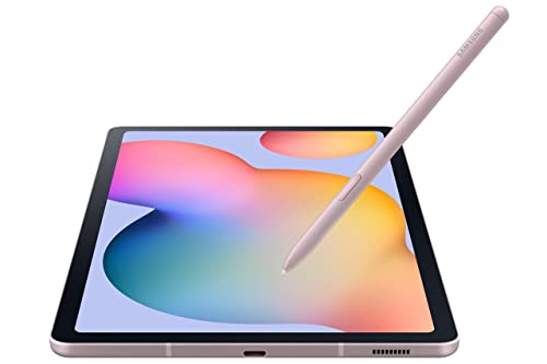 Samsung Galaxy Tab S6 Lite 10.4", 64GB WiFi Tablet Chiffon Rose - SM-P610NZIAXAR - S Pen Included (Renewed)