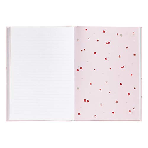 kikki.K Woodland Wanders Designer Collection - B5 Feature Journal, Constructed with 140 GSM Paper, Features a Hard Cover with 200 Pages of Lined, Blank and Quoted Designs