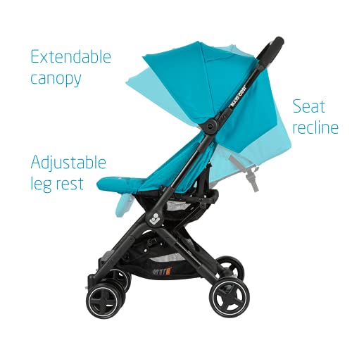 Maxi-Cosi Lara Lightweight Ultra Compact Stroller, Tetra Teal