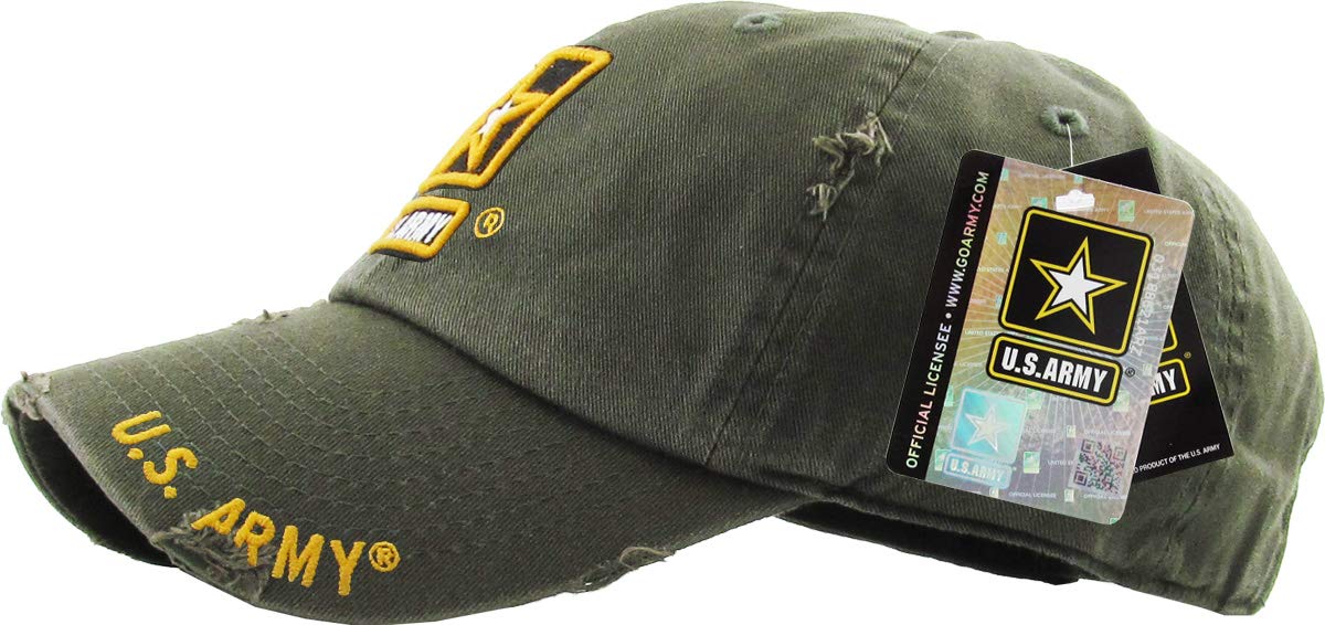 KBARMY-003 DIGI-CIT US Army Officially Licensed Baseball Cap Military Vintage Adjustable Ha