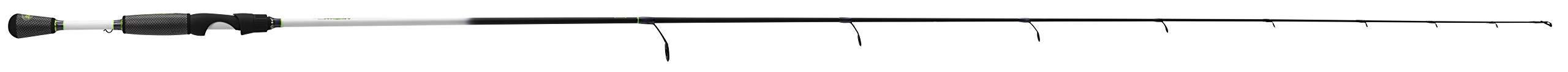 Lew's MACH Spinning Fishing Rod, 7-Foot 1-Piece IM7 Graphite Blank with Stainless Steel Guides, Medium Power Fast Action, Winn Dri-Tac Split-Grip Handle