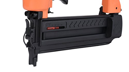 Valu-Air F50Q 18 Gauge Pneumatic Brad Nailer 3/8” to 2” for Cabinet, Trim, Baseboard, Chair Rail, and Finish Work