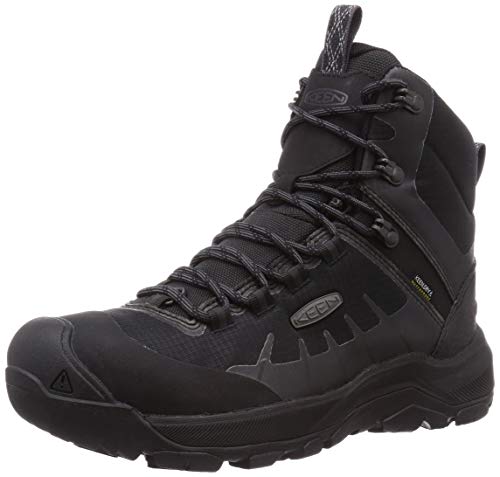 KEEN New Men's Revel IV EXP Polar Mid Hiking Boot Black/Magnet 13