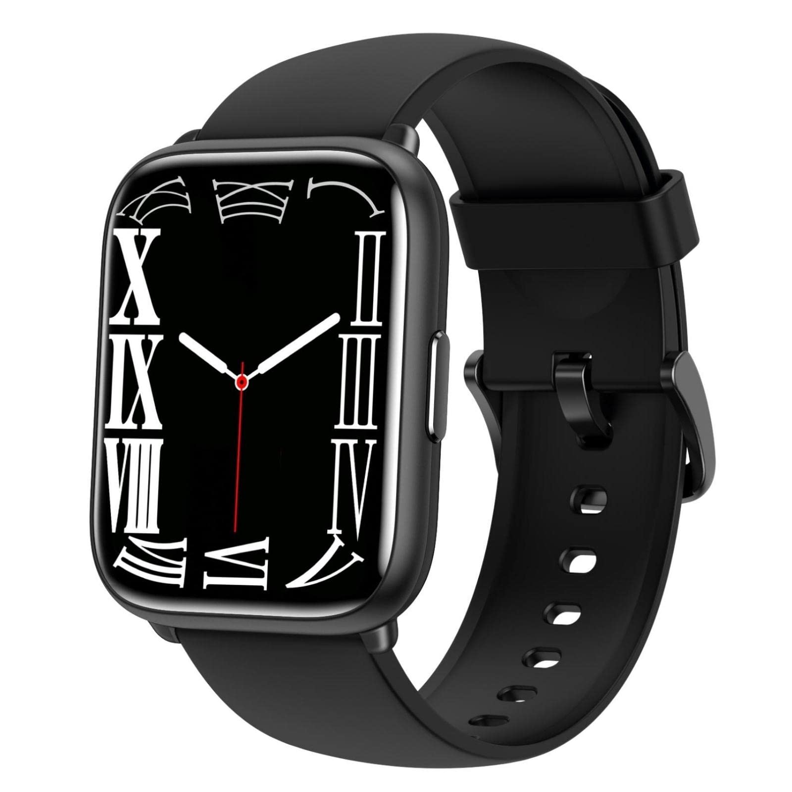 Smart Watch for Men and Women, Waterproof Smartwatch for Android iOS Fitness Tracker with 1.8/'' IPS Touch Color Screen Heart Rate Monitor Pedometer Sleep Monitor Remote Camera Music Control