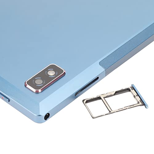 soobu HD Tablet, 100โ240V Octa Core CPU 5G WiFi Office Tablet 13Mp Gaming Camera (Blue)