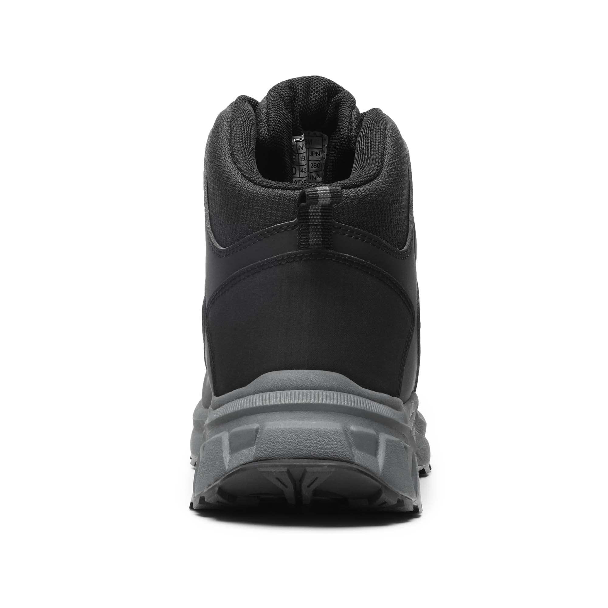 NORTIV 8 Mens Waterproof Hiking Boots Outdoor Trekking Mid Backpacking Mountaineering Shoes,Size 12 Black SNHB238M