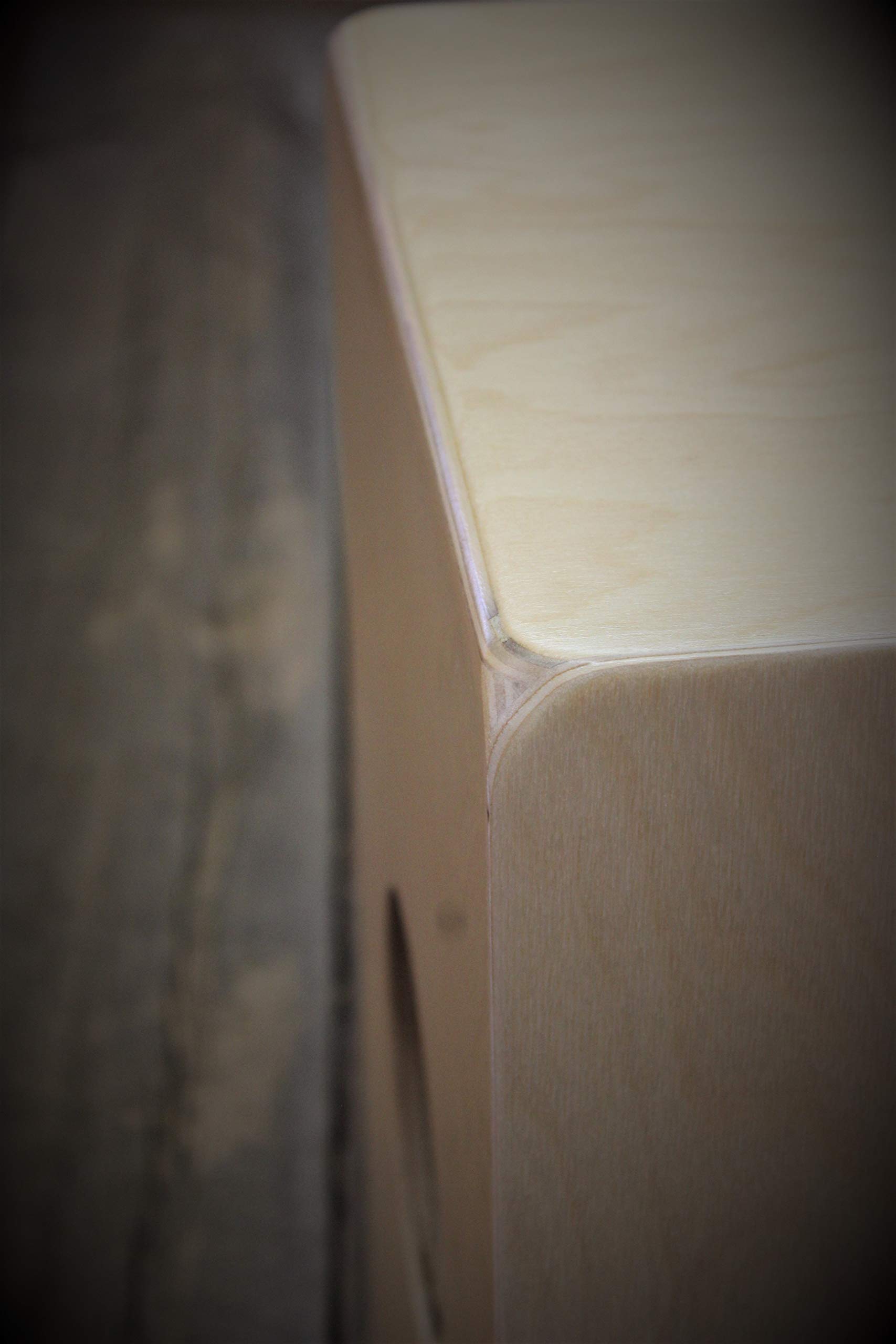 Kopf Percussion Novato Snare Cajon Box Drum With Internal Snares | Dual Birch Playing Surfaces | Birch Shell | Handcrafted in USA | 3 Year Warranty