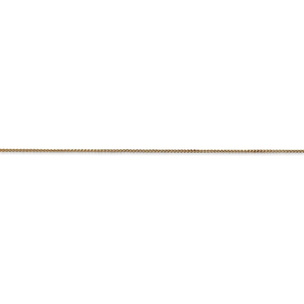 Jewels By Lux 14K Yellow Gold 0.80mm Spiga Pendant Chain